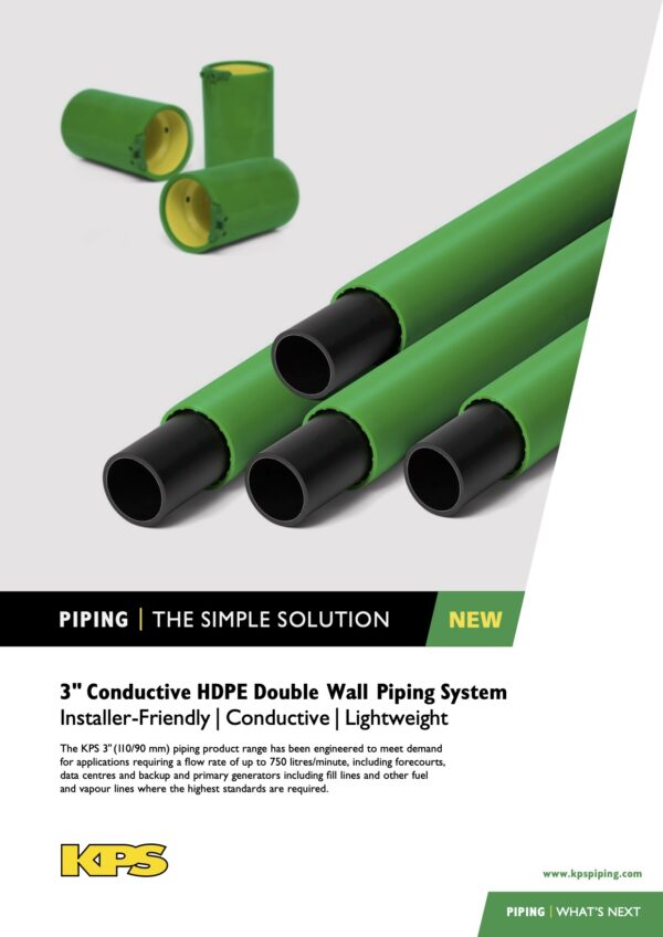 3 Inch Piping Datasheet - KPS Piping Systems